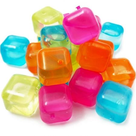 Set Of Reusable & Freezable Ice Cubes 12 Pcs - Makhsoom