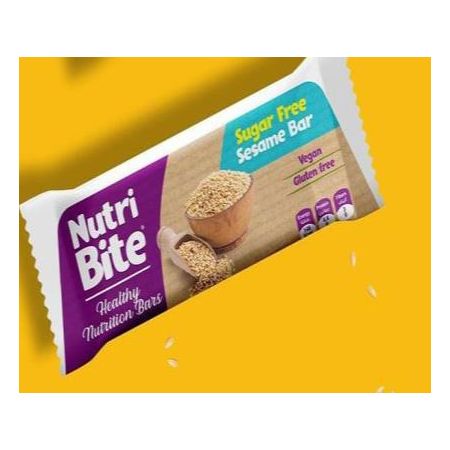 Nutri Bite Sugar Free Sesame Nutrition Bar 40 g - Makhsoom