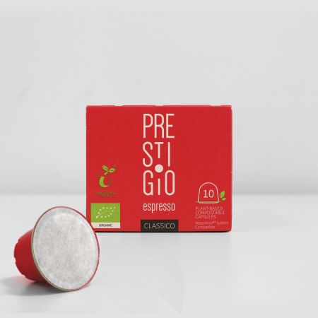 Prestigio Espresso Capsule Classico - 10 Capsules - Makhsoom