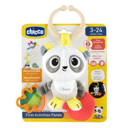 Chicco T- Panda Fabric Rattle 3+ Months - Makhsoom