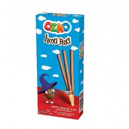 Ozmo Hoxi Poxi Biscuit Sticks Milk Chocolate 1 Pc 27.5 g - Makhsoom