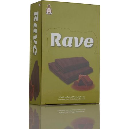 Rave Cocoa Wafer Filled With Chocolate Cream 1 Pc - Makhsoom