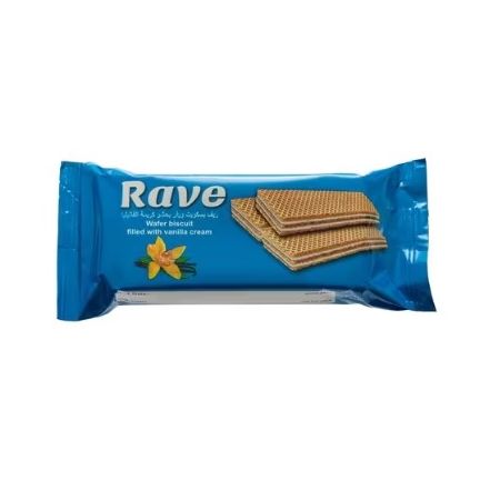 Rave Wafer Biscuit Filled With Vanilla Cream 1 Pc - Makhsoom