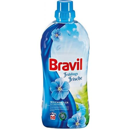 Bravil Fabric Softener Spring Freshness 1.5 L - Makhsoom