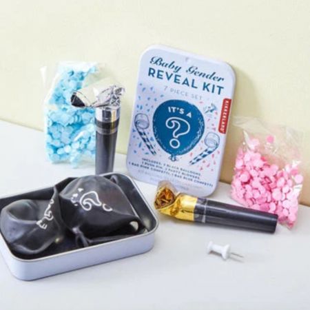 Kikkerland Baby Gender Reveal Kit - Makhsoom