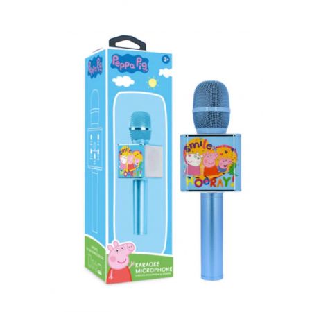 OTL Peppa Pig Karaoke Microphone with Bluetooth Speaker - Blue - Makhsoom