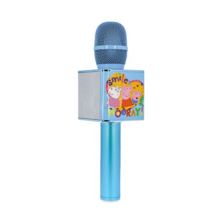 OTL Peppa Pig Karaoke Microphone with Bluetooth Speaker - Blue - Makhsoom