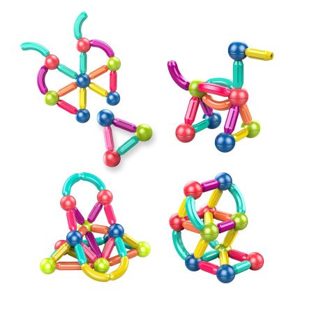Magnetic Sticks Toy Set 25 Pcs - Makhsoom