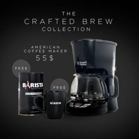Barista The Crafted Brew Collection American Coffee Maker Bundle ...