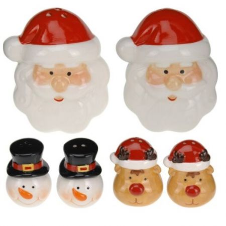 Christmas Salt and Pepper Set Assorted Design - Makhsoom