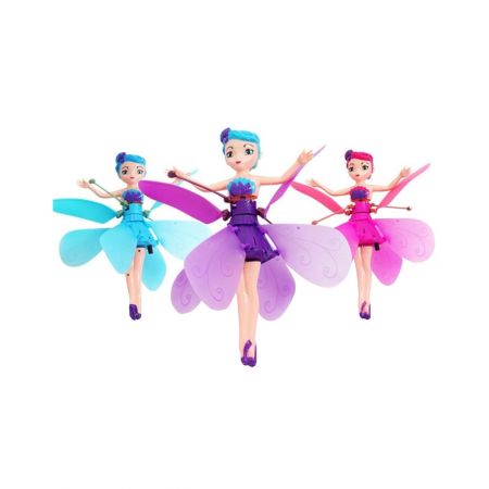 Hand Sensor Flying Fairy Princess Doll 5+ Years - 19 x 16 x 5 cm - Blue ...