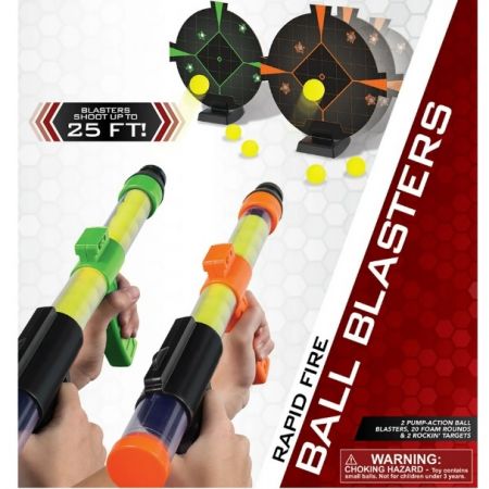 Rapid Fire Ball Blaster Target Shootout 6+ Years - Makhsoom