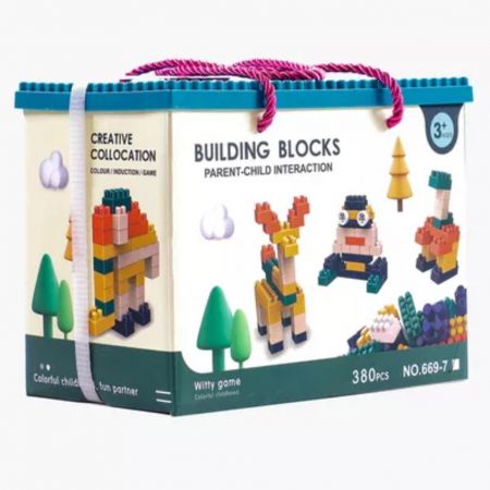 Building Blocks Parent-Child Interaction 520 Pcs 3+ Years - Makhsoom