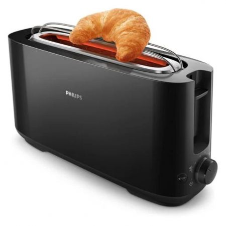 Philips Toaster Plastic Black - 870 - 1030 W - Makhsoom