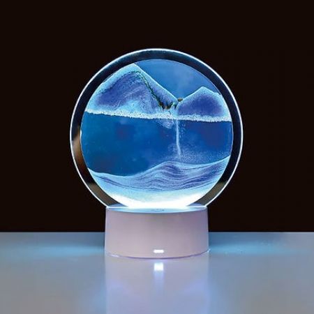 Satzuma Usb Or Battery Powered Sandscape Light Diameter 6 Inch #SSL-01 - Makhsoom