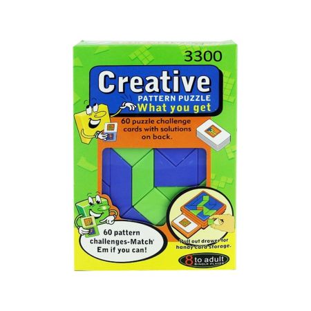 Stager Creative Pattern Puzzle Game 8+ Years - 30 x 20 cm - Makhsoom