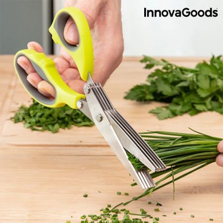 InnovaGoods Multi-Blade 5-In-1 Scissors Fivessor #V0101056 - Makhsoom