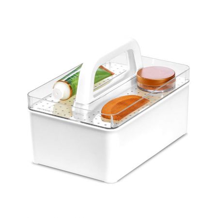 Madesmart Stack Collection Handle Bin With Two-Compartments 26.36 x 17. ...