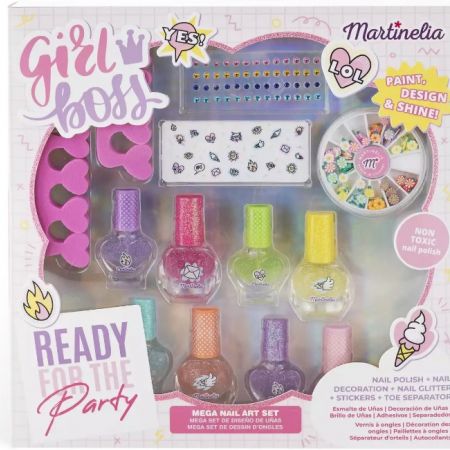 Martinelia Super Girl Boss Mega Nail Art 3+ Years - Makhsoom