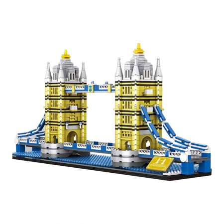 Tower Bridge Building Blocks Set 969 Pcs 12+ Years - 58 x 47.5 x 7.5 cm ...
