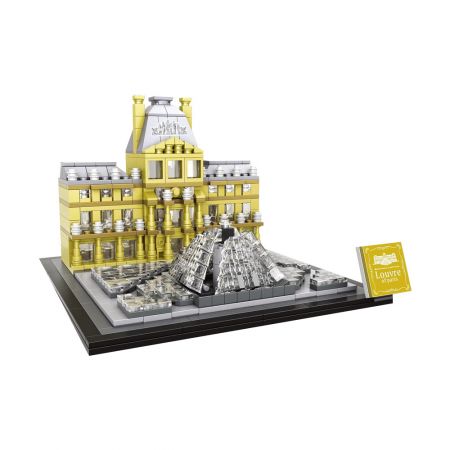 Paris Louvre Museum Building Blocks Set 12+ Years - 778 Pcs - Makhsoom