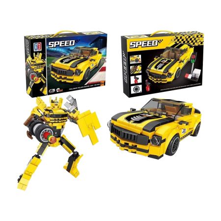 Bumblebee 2 in 1 Construction Set 337 Pcs 5+ Years - 38 x 26 x 5 cm ...