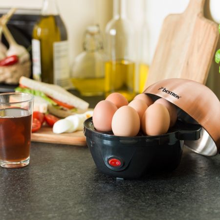 Bestron Copper Collection AEC1000CO Egg Cooker 350 W - Makhsoom