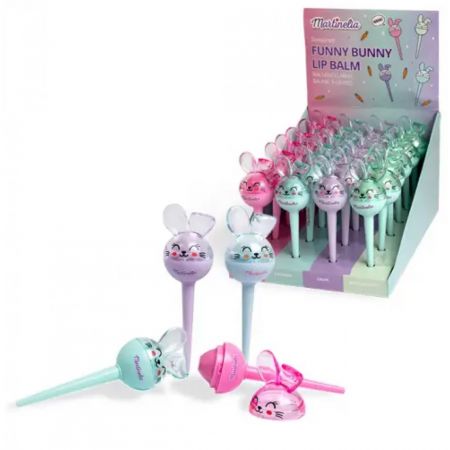 Martinelia Funny Bunny Lip Balm Assorted 1 Pc 6+ Years - Makhsoom