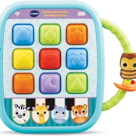 Vtech Baby Loulous Sensory Tablet, Baby Tablet French Version 6+ Months ...