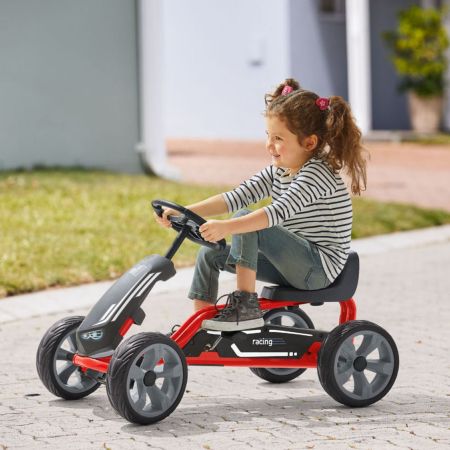 Playtive Go Kart Ride On Pedal 82 L x 58.5 W x 48 H cm 2+ Years - Makhsoom