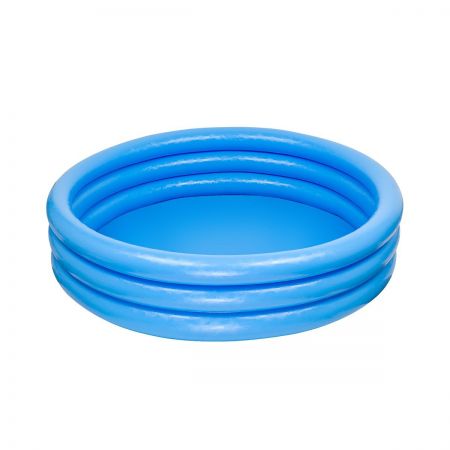 Intex Inflatable Crystal Blue Three Ring Paddling Pool 114 x 25 cm ...