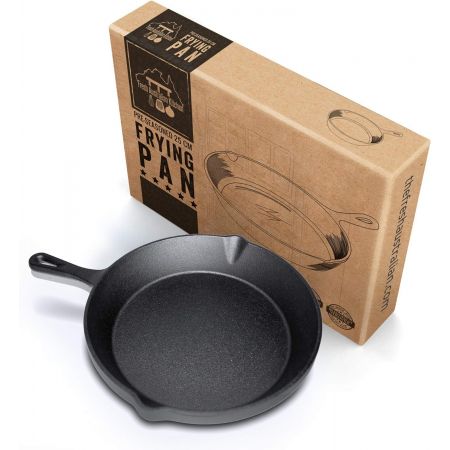 Fresh Australian Kitchen Iron Skillets Nonstick Frying Pan 31 cm - Makhsoom