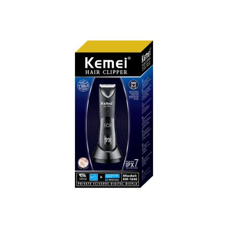 Kemei Waterproof Body Groomer With Skin Friendly Blades Kemei Hair ...