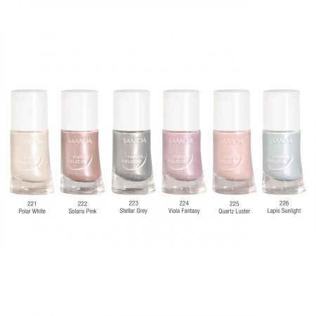 Samoa Nail Polish Never Nude Enchanted AURA - 221 - Polar White - Makhsoom