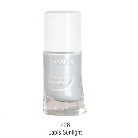 Samoa Nail Polish Never Nude Enchanted AURA - 221 - Polar White - Makhsoom