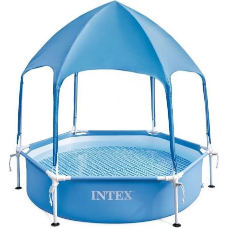 Intex Metal Frame Pool With Canopy No Filter 3+ Years - 1.83 x 0.38 m ...