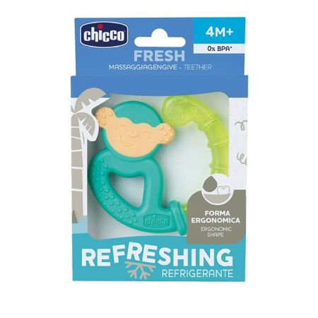Chicco Monkey/Sloth Fresh Teether Mix 4+ Months - Makhsoom