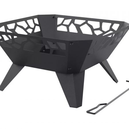 Tepro Fire Pit Woodridge - 52 x 52 x 29 cm - Makhsoom