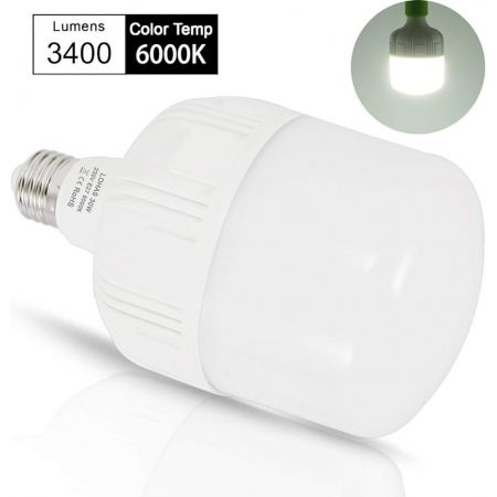 White Diamond, Long Duration Cool White LED Light Bulb 20 W - Makhsoom