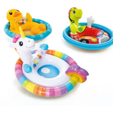 Intex Inflatable See Me Sit Pool Rider 77 x 58 cm - Sloth - Makhsoom