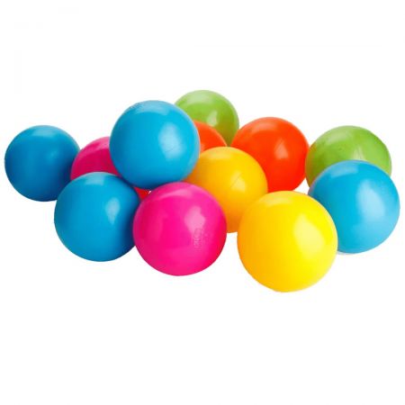 Small Plastic Multi-Colored Balls 30 Pcs - Makhsoom