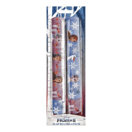 Disney Frozen II Pack of 4 Slap Rulers Bracelet - Makhsoom