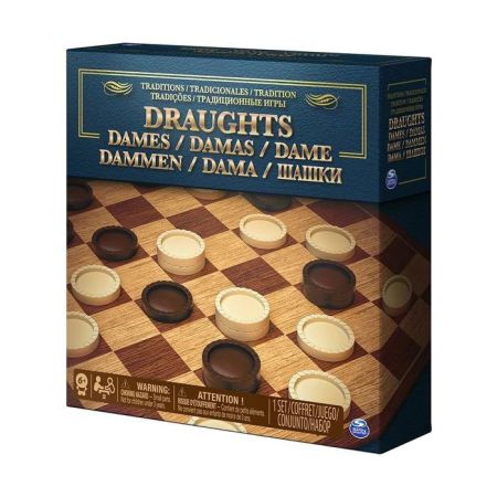 Cardinal Draughts Dama 6+ Years - 20.5 x 20.5 x 6 cm - Makhsoom