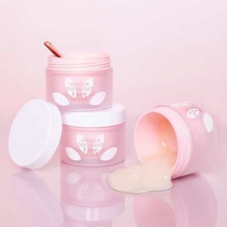 Bellavia Vanilla Overnight Face Mask - 50 ml - Makhsoom