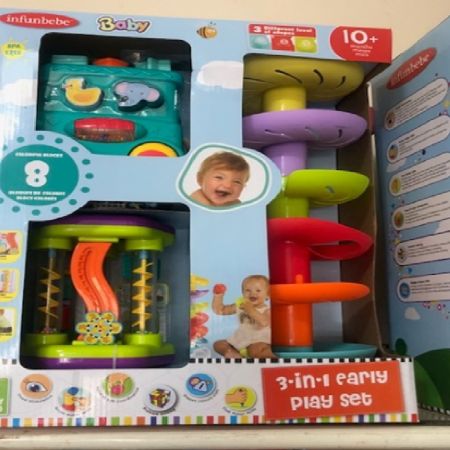 Infunbebe 3 In 1 Activity Set 10+ Months - Makhsoom
