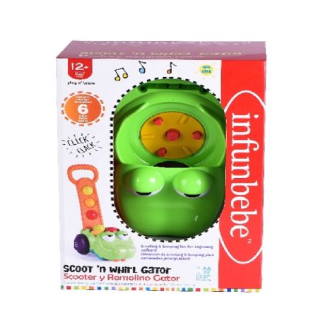 Infunbebe Scoot N' Whirl Gator 12+ Months - Makhsoom
