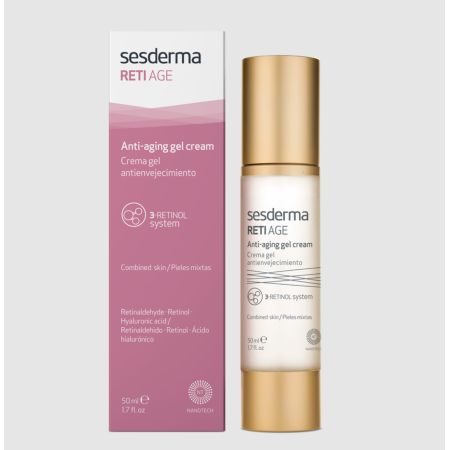 Sesderma Retiage Facial Gel Cream For Combination Skin - 50 ml - Makhsoom