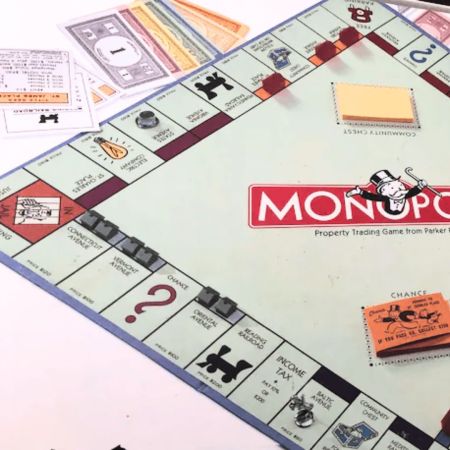 Monopoly Property Trading Game From Parker Brothers 8+ - Makhsoom