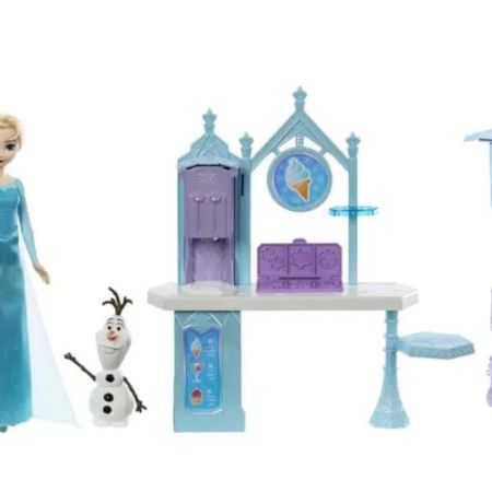 Mattel Disney Frozen Toys, Elsa & Olaf s Frozen Treats Playset 3+ Years ...