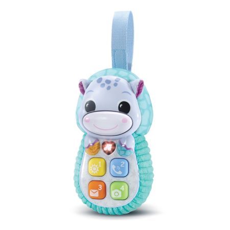 Vtech Baby Hello Teddy French Version 3+ Months - Blue - Makhsoom